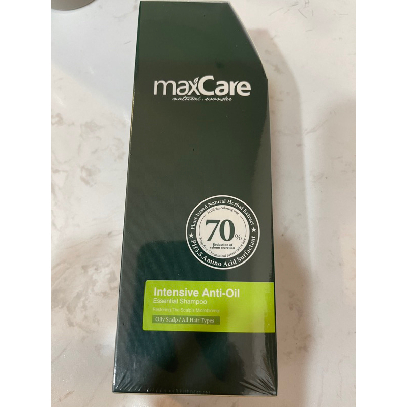 Maxcare Intensive Anti-oil Essential Shampoo/Anti-Dandruff Shampoo ...