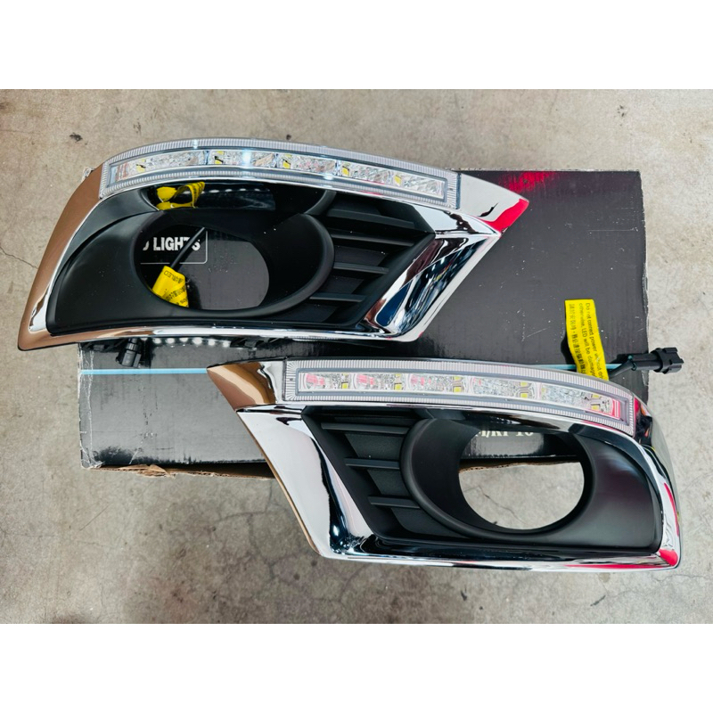 Toyota Camry acv41 2009 2010 2011 front bumper DRL led fog lamp light ...