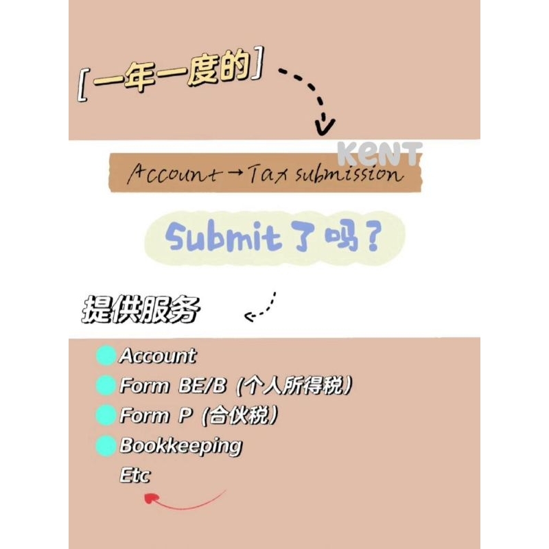 LHDN E-FILLING INCOME TAX SUBMISSION 个人或公司报账服务 (FORM BE, FORM B, FORM P ...