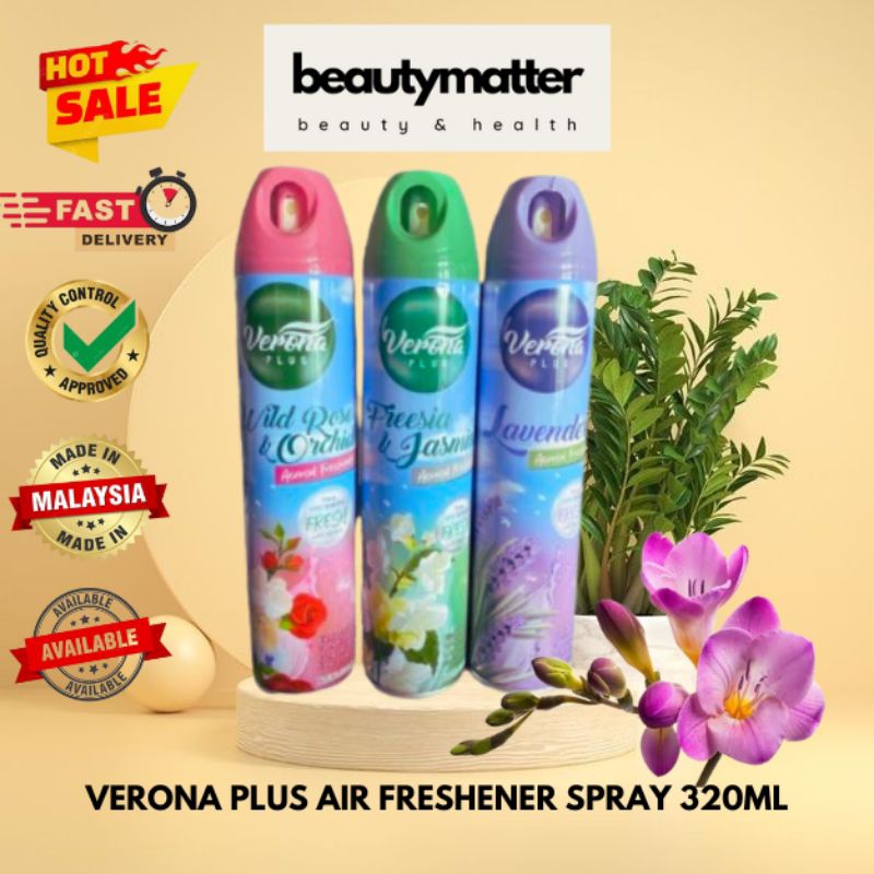 𝗩𝗜𝗥𝗔𝗟 𝗛𝗢𝗧 ! BEAUTYMATTERS | VERONA PLUS AEROSOL AIR FRESHENER SPRAY ...