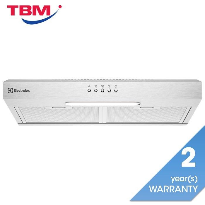 Electrolux ECF6214X Cooker Hood Slimline Suction Power 600M3/hr 60cm ...