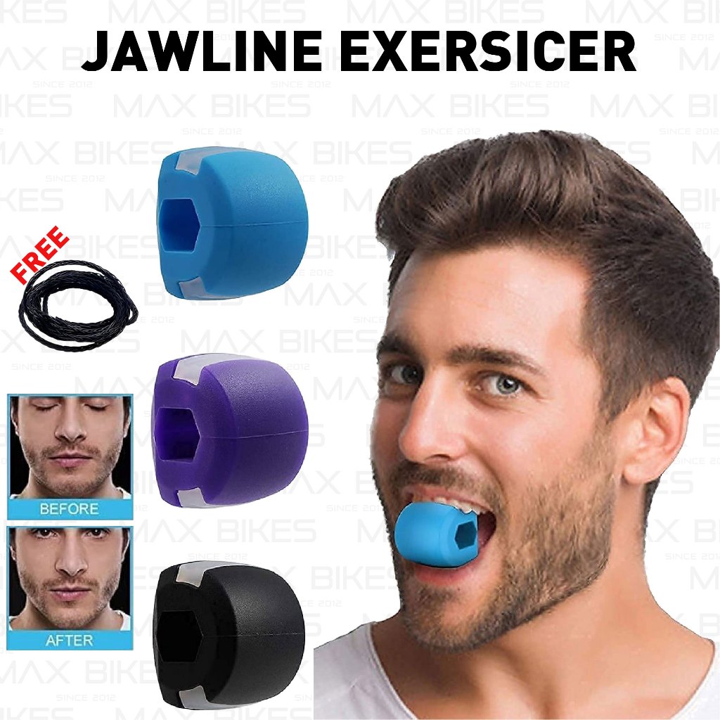 Jawline Exerciser Face Muscle | Facial Toner | Anti-Wrinkle Jaw ...