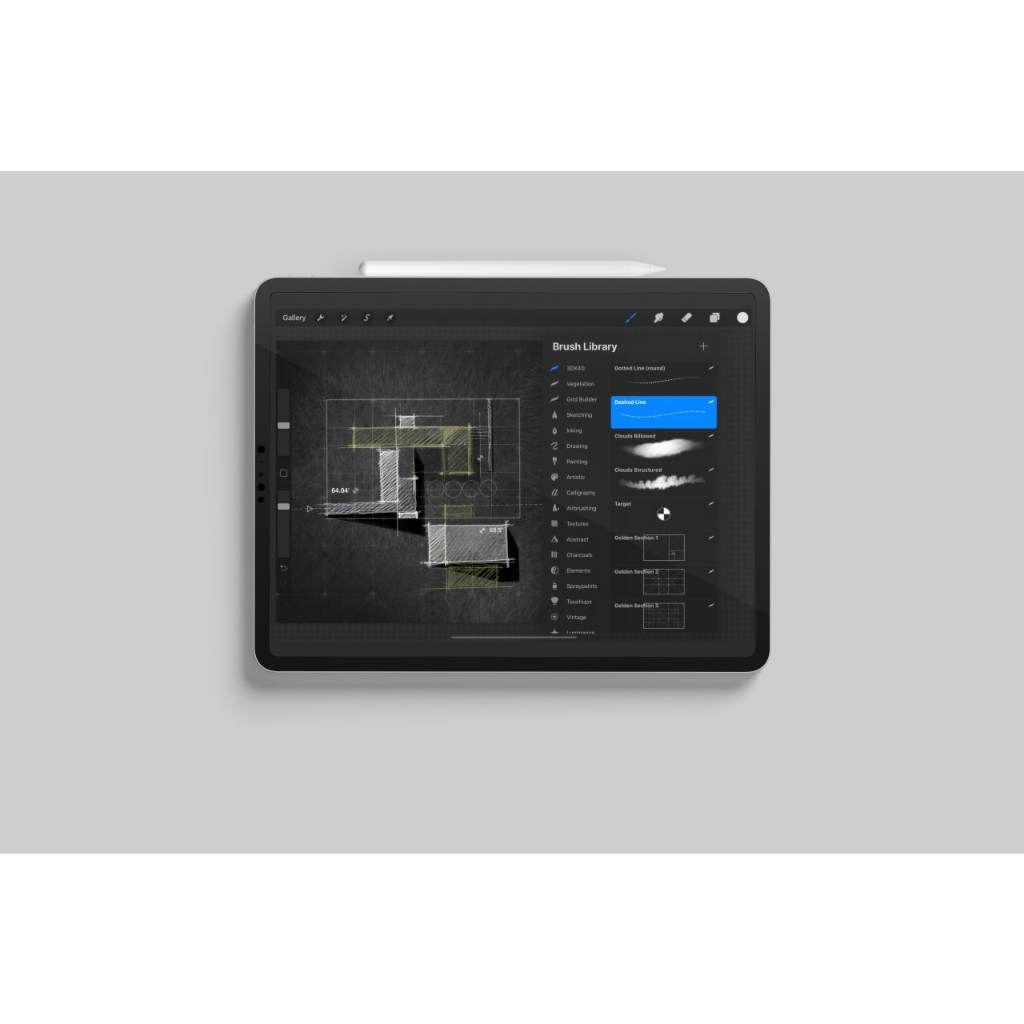 [P435] 30X40 Procreate Sketch Pack by Eric Reinholdt | Architecture ...