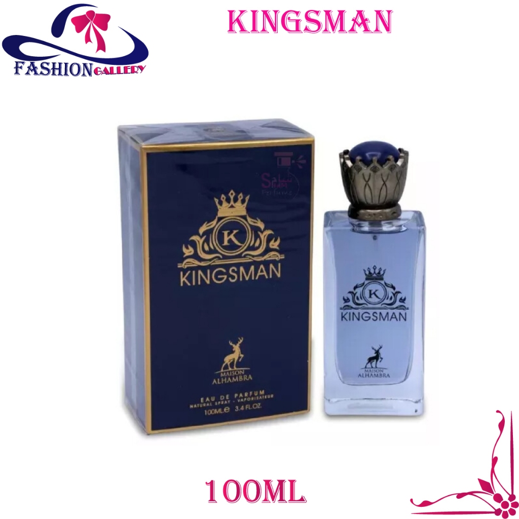 KINGSMAN 100ML BY MAISON ALHAMBRA EDP PERFUME SPRAY 100% ORIGINAL ...