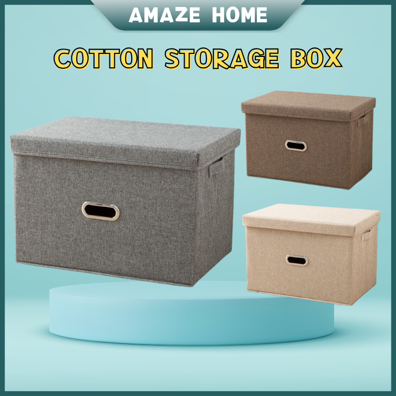 AMAZEHOME Storage Box Foldable Organizer Box Clothes Organizer Storage ...