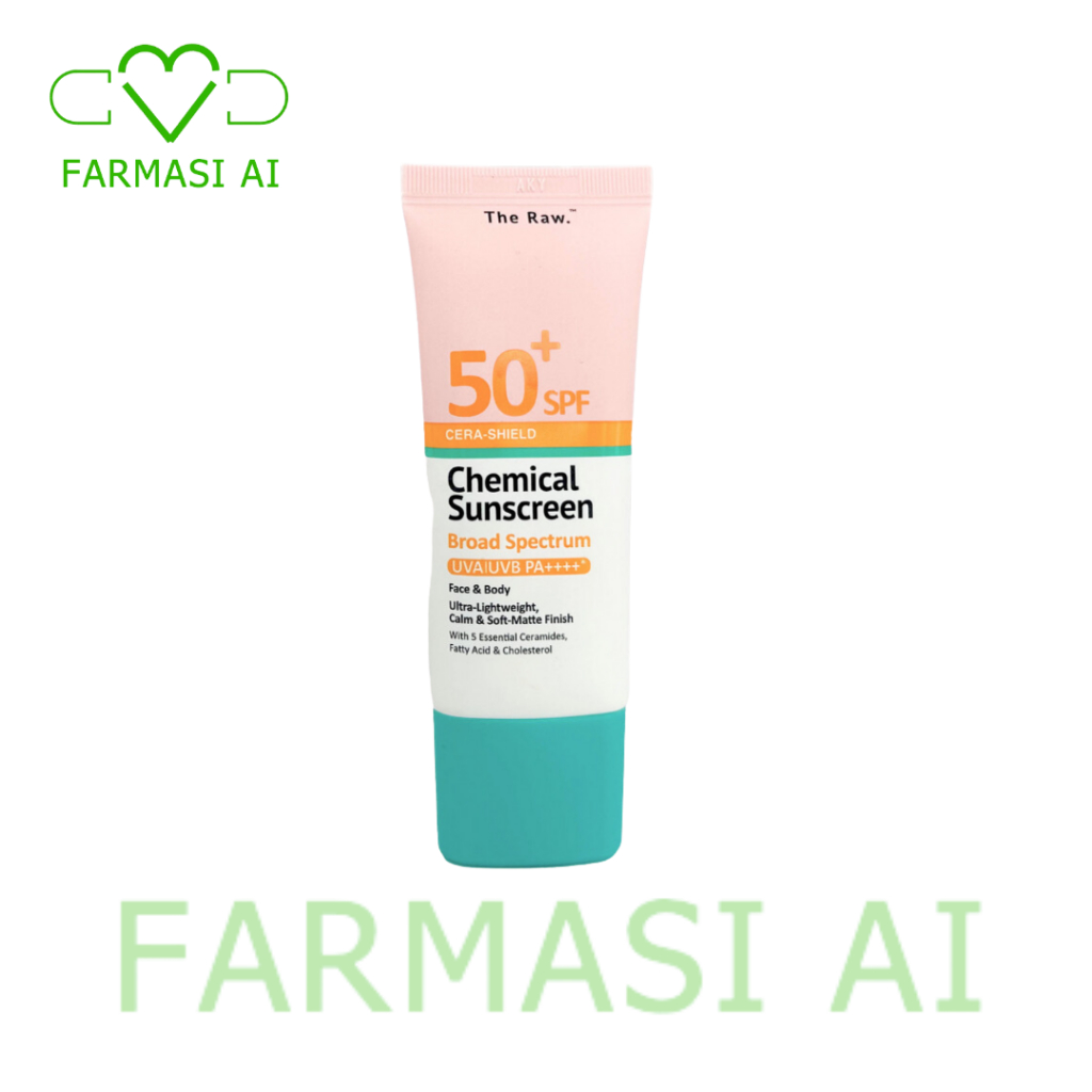 The Raw. Cera-Shield Chemical Sunscreen SPF 50+ PA++++ 30ml (Exp Date: 10/2026) | Shopee Malaysia