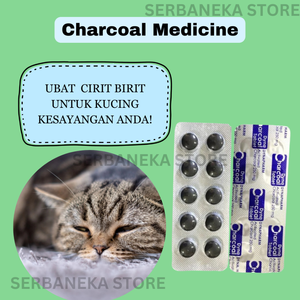 Ready Stock Ubat Cirit Birit dan Muntah Keracunan Diarrhea Kucing 1 ...