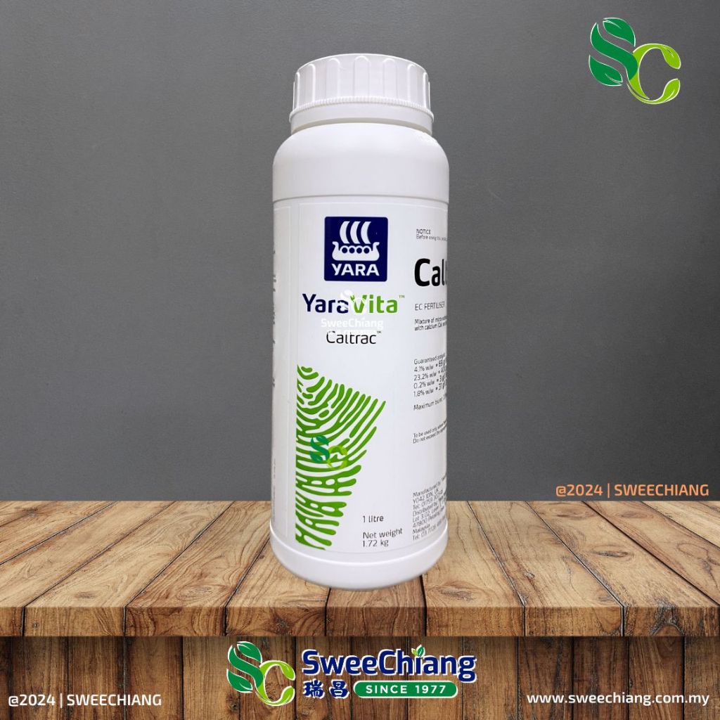 YARA YaraVita Caltrac 1L High calcium fertilizer高钙补钙叶面肥料肥水Vita Baja ...