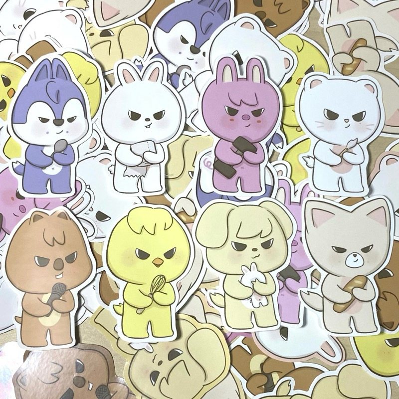 Stray Kids Menace SKZ0O SKZ Cute Animal Characters Stickers | Shopee ...