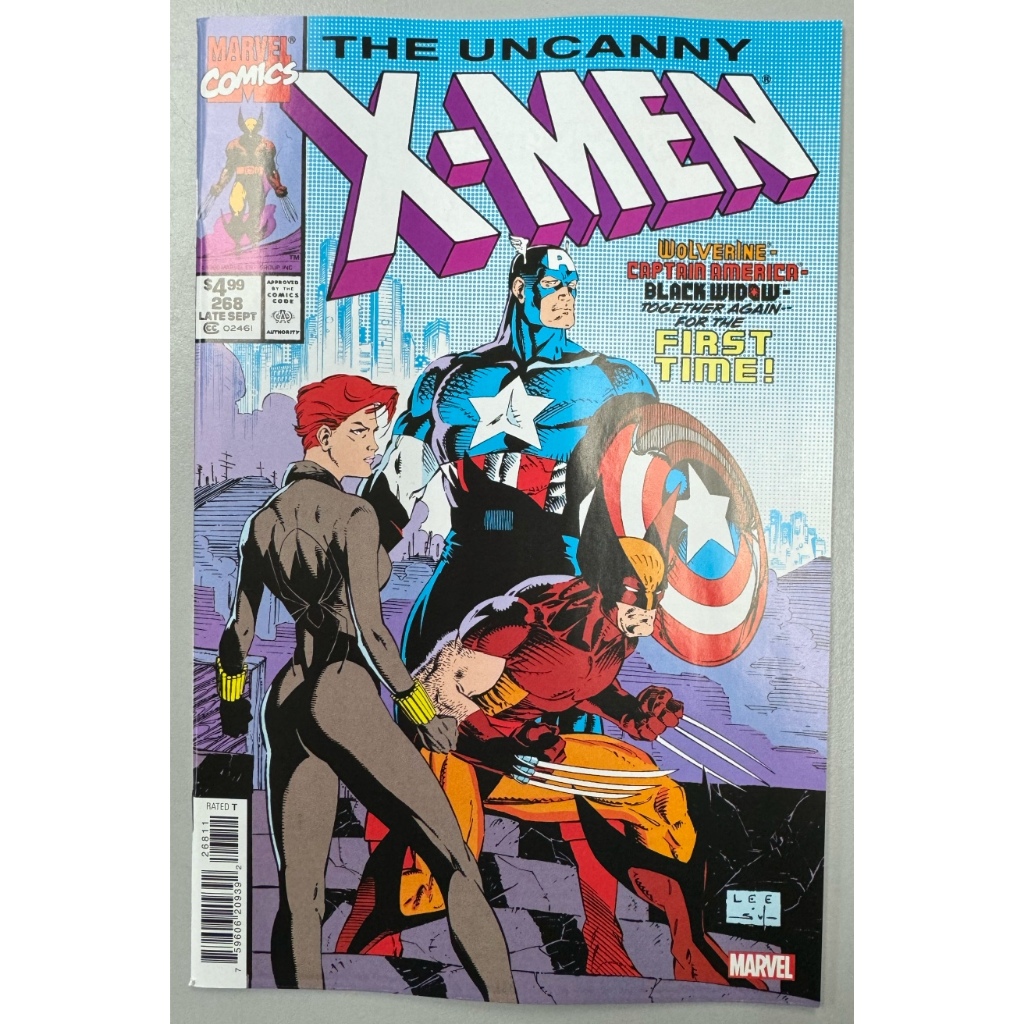 UNCANNY X-MEN #268 FASCIMILE EDITION - MARVEL COMICS - Comic Book ...