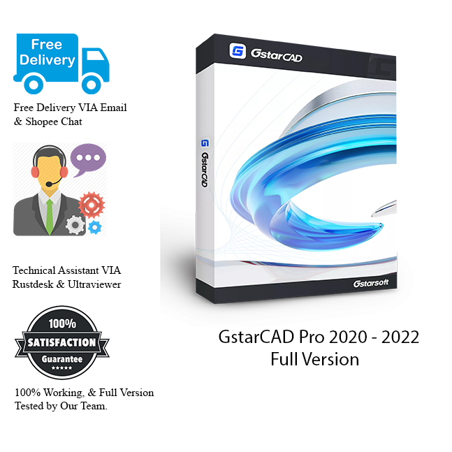 GstarCAD Pro 2020 - 2022 Full Version | Shopee Malaysia