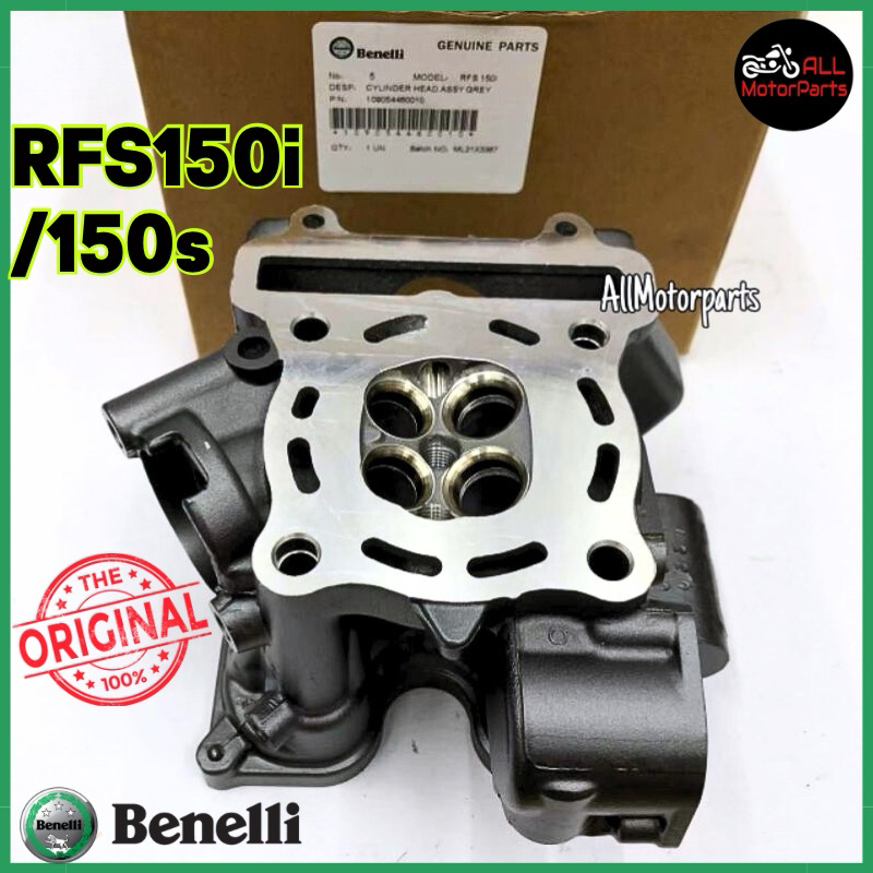 [100% ORI BENELLI] RFS150i RFS 150 / 150S CYLINDER HEAD ASSY KEPALA ...