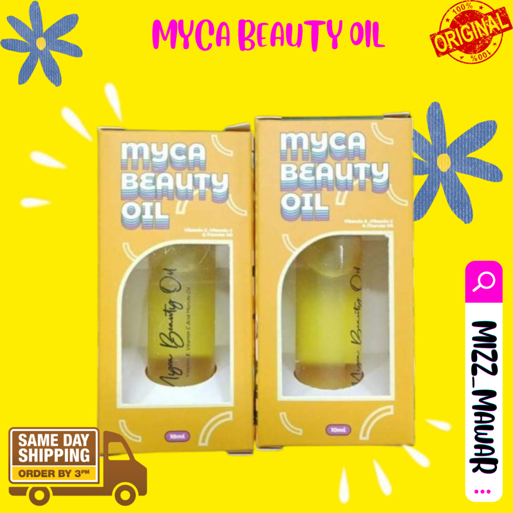 Myca Beauty Oil / Myca Pera Beauty MBO Face Vitamin E C Marula Oil ...