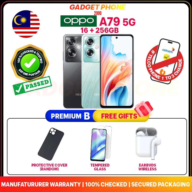 OPPO A79 5G (16 + 256GB) Smartphone | Original New Set | 1 Year OPPO ...