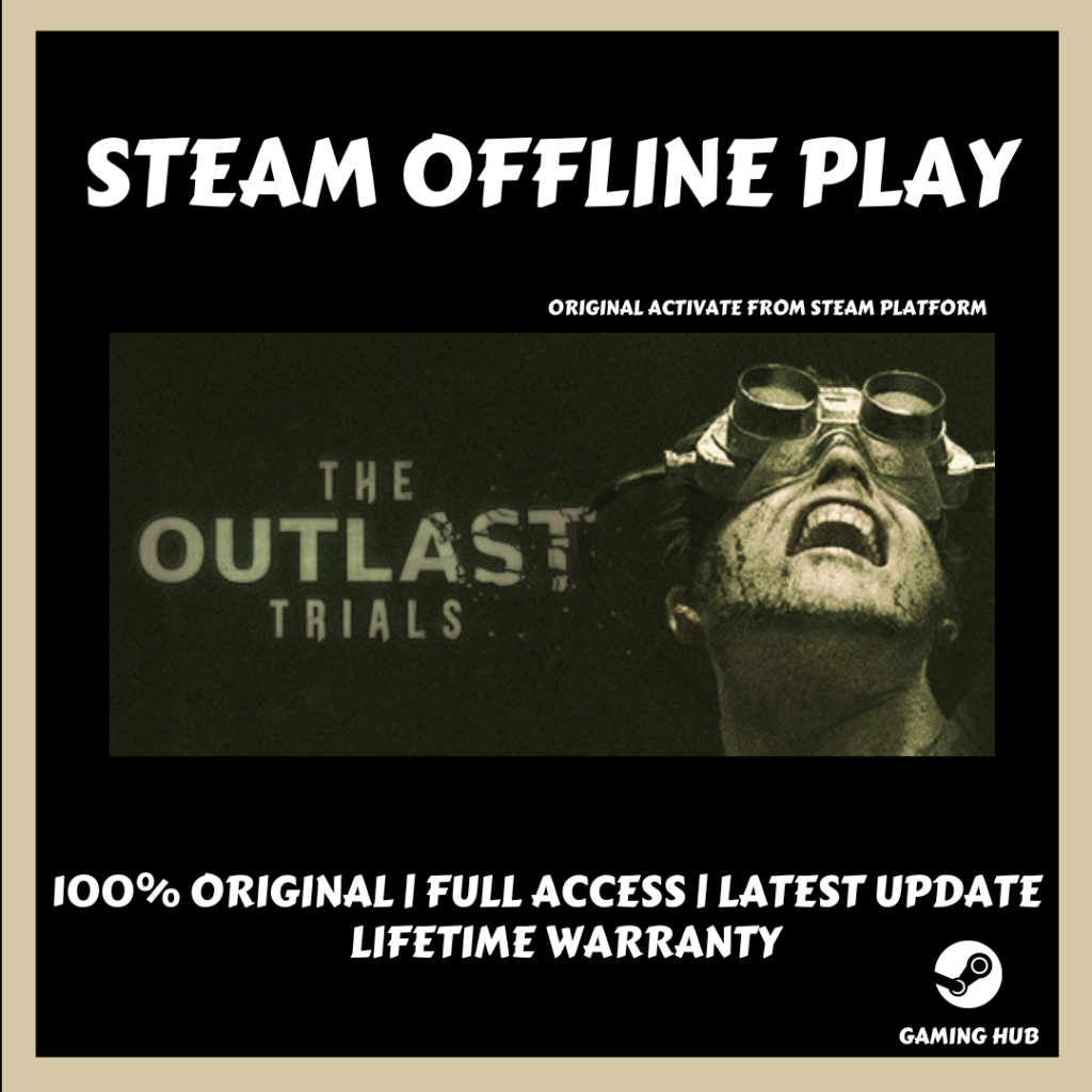 The Outlast Trials Steam Offline Game - Full DLC & Lifetime Guarantee ...