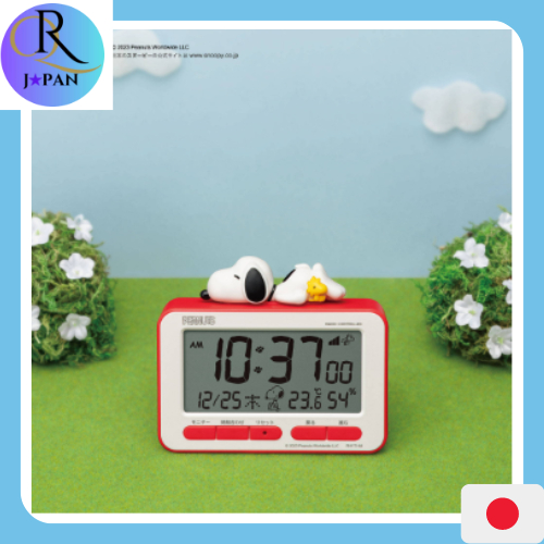 Rhythm Clock Snoopy Radio Digital Alarm Clock (Digital R235/Snoopy ...