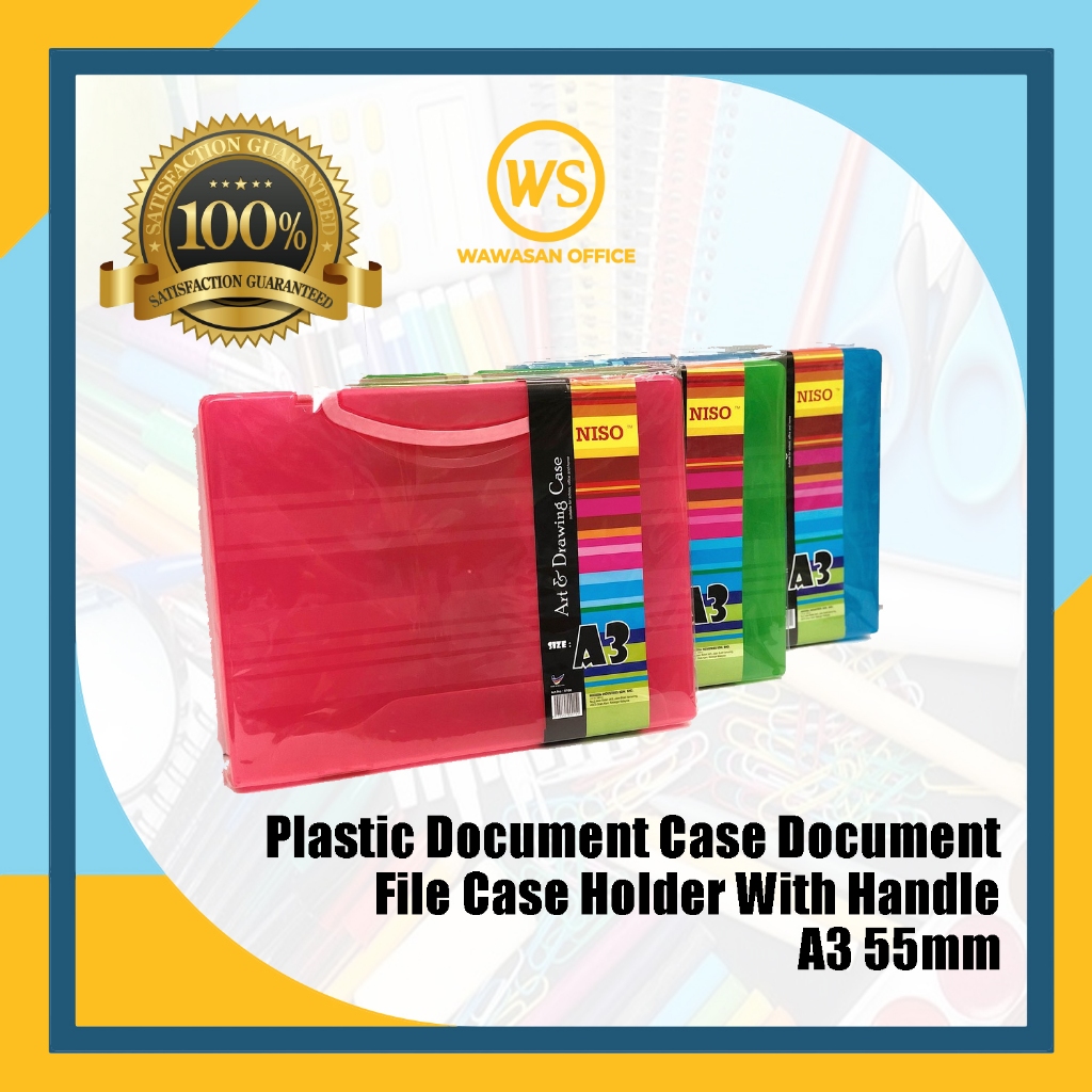 A3 Document Case With Handle / A3 Drawing Case / File Case / Document ...