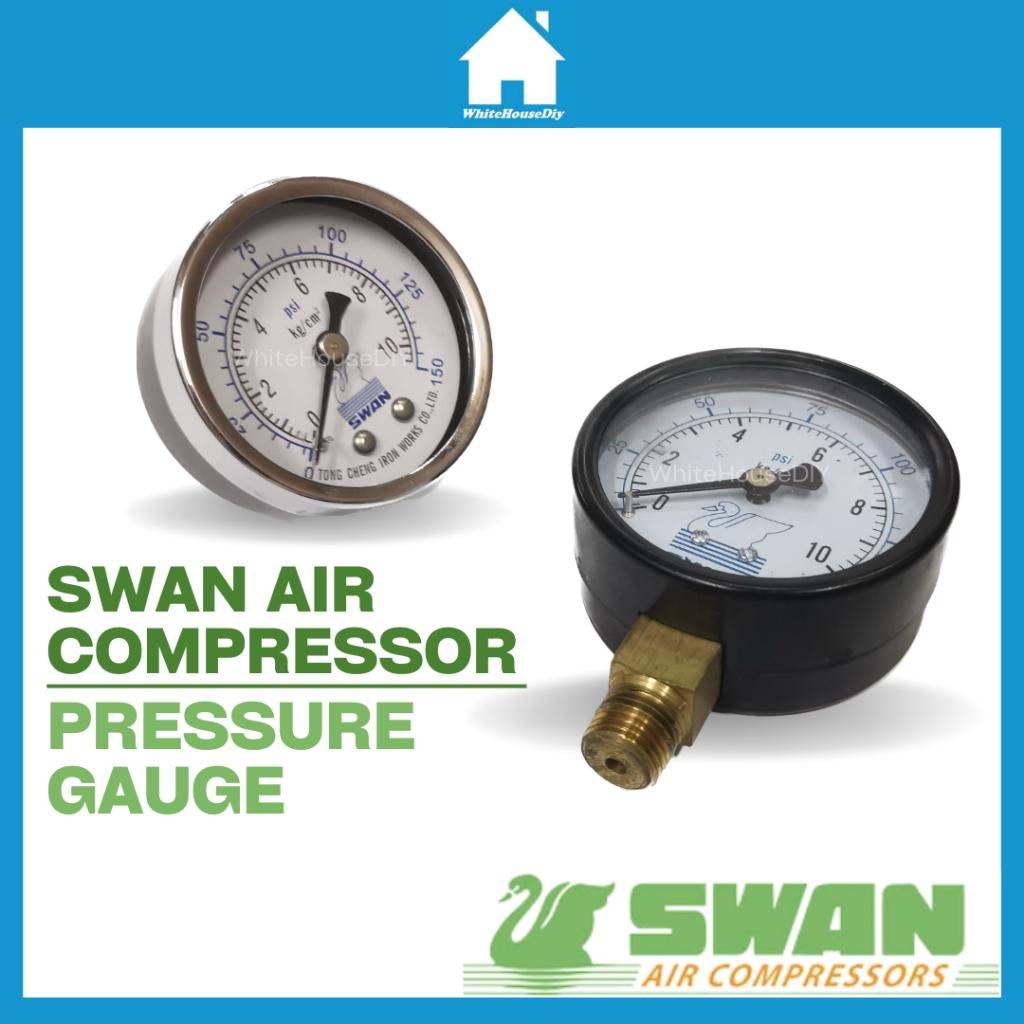 SWAN Air Compressor Pressure Gauge [Swan Air Compressor Spare Parts ...