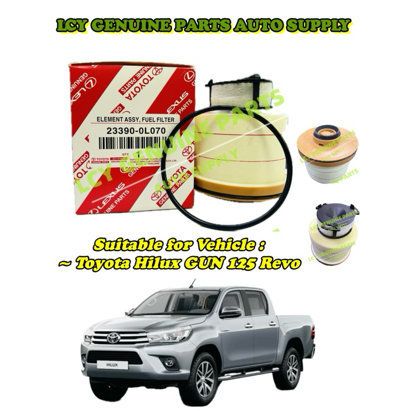 TOYOTA HILUX GUN125 REVO FUEL FILTER (23390-0L070) | Shopee Malaysia