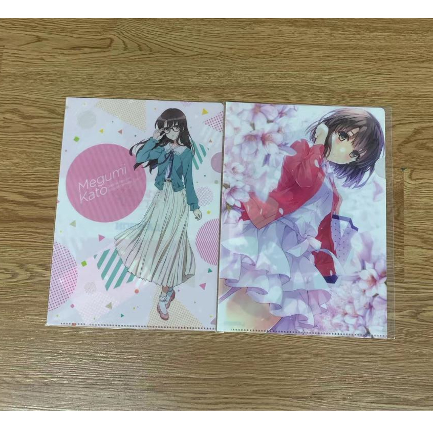 LAWSON Saekano: How to Raise a Boring Girlfriend FOLDER | Shopee Malaysia