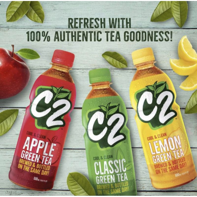 C2 COOL & CLEAN BOTTLED DRINKS (HALAL) | Shopee Malaysia