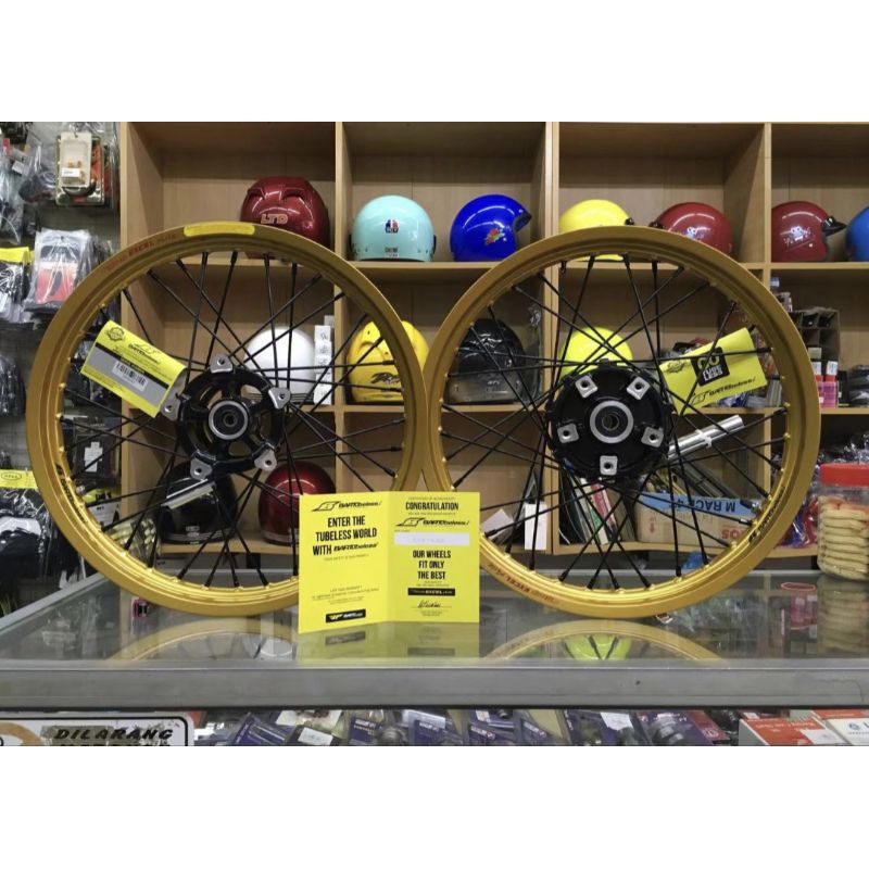 Excel Takasago Asia Tubeless Alloy Rim for yamaha Y15ZR | Shopee Malaysia