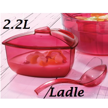 Tupperware Roza Triangular Server (1 pc) MERAH | Shopee Malaysia