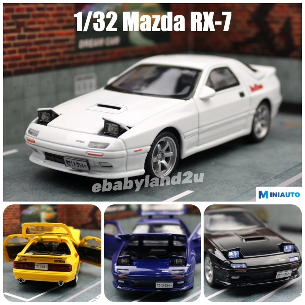 Die Cast 1:32 Mazda RX7 FC3S With Acrylic Box Diecast Vehicles ...