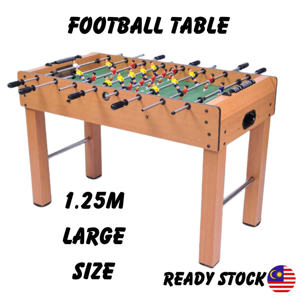1.25m Large Size 8 Pole Football Table Game With Stand BIG Adult ...