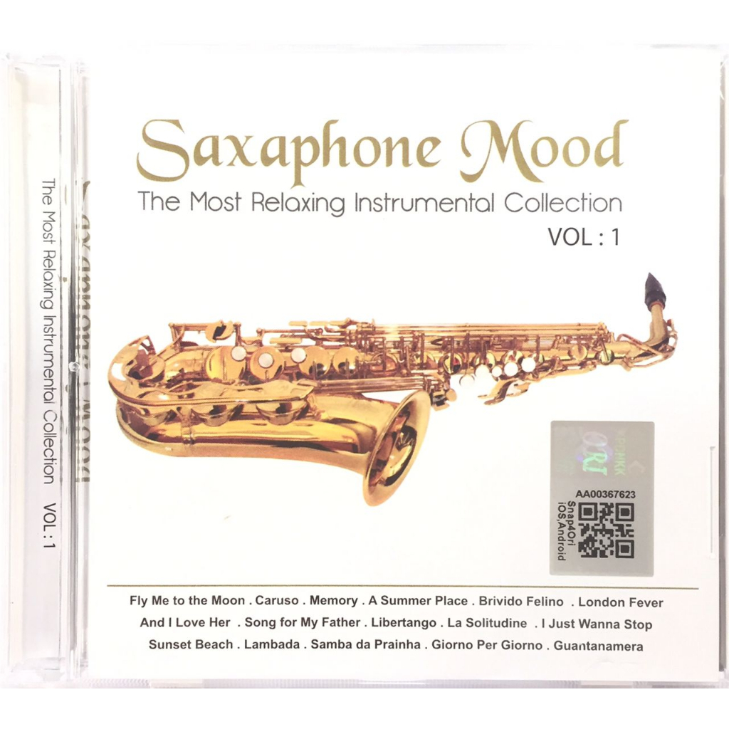 Musical CD Saxophone Mood The Most Relaxing Instrumental Collection Vol ...