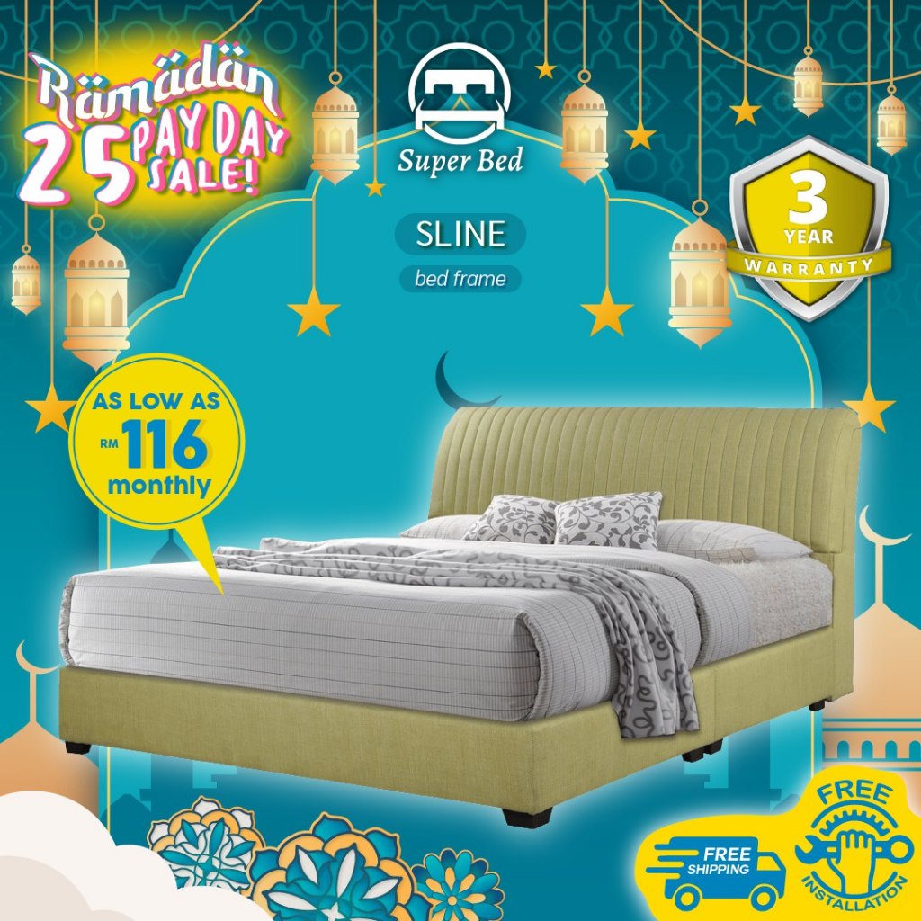 Super Bed SLine High Quality Solid Wood bed frame set Headboard with ...