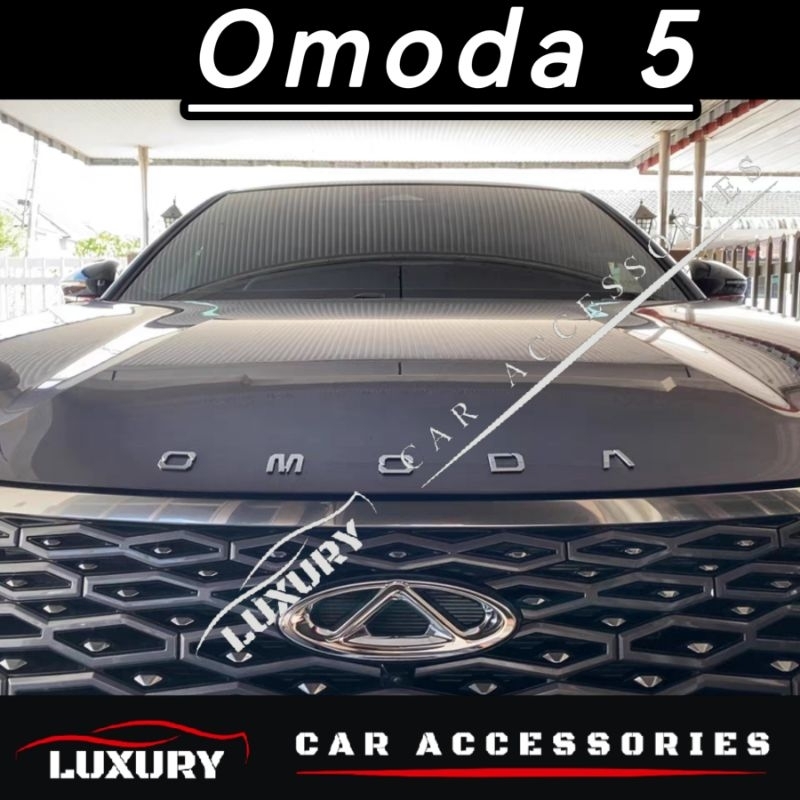 Chery Omoda Emblem Logo Sticker Chery Emblem Car Bonet Wording Rear ...