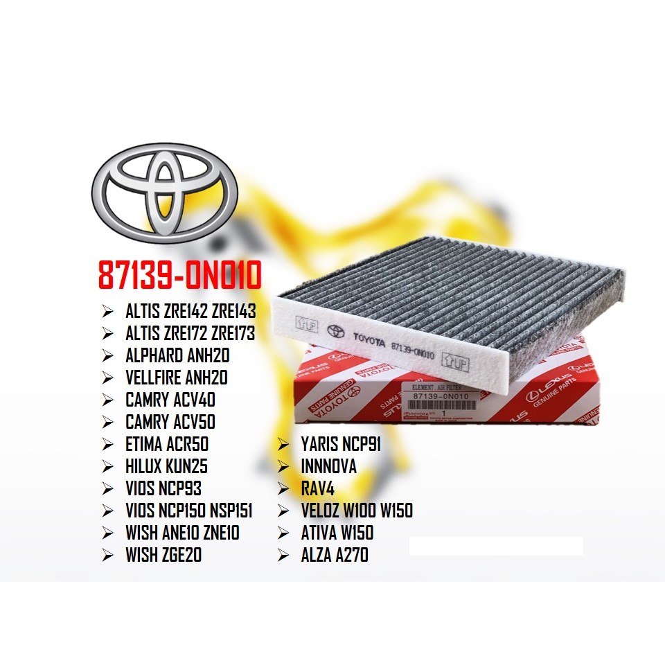 Toyota Vios Altis Camry Alphard Vellfire Estima Wish 08y"+ Ativa Alza ...