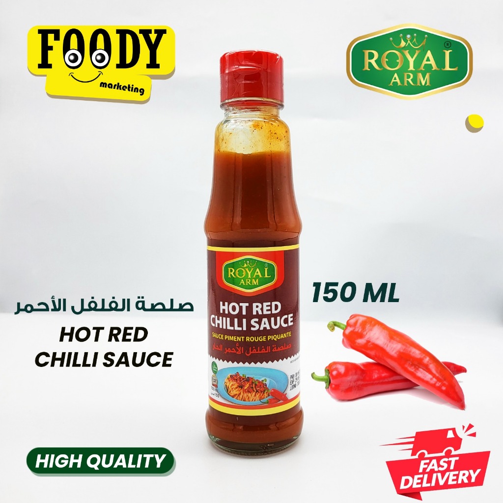 ROYAL ARM CHILI GARLIC SAUCE / SWEET & SOUR SAUCE / HOT RED CHILI SAUCE ...