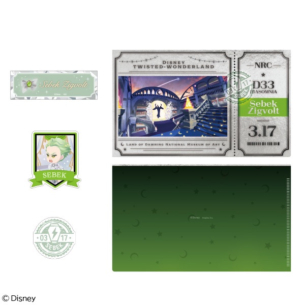 (Pre-o) Twisted Wonderland Platinum Jacket Birthday Goods Vol.3 ...