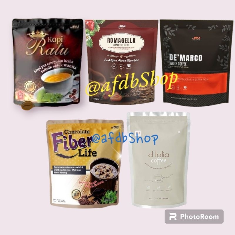JRM KOPI RATU - DE DE'MARCO - ROMAGELLA WHITE COFFEE JAMU RATU MALAYA Chocolate Fiber Life ...