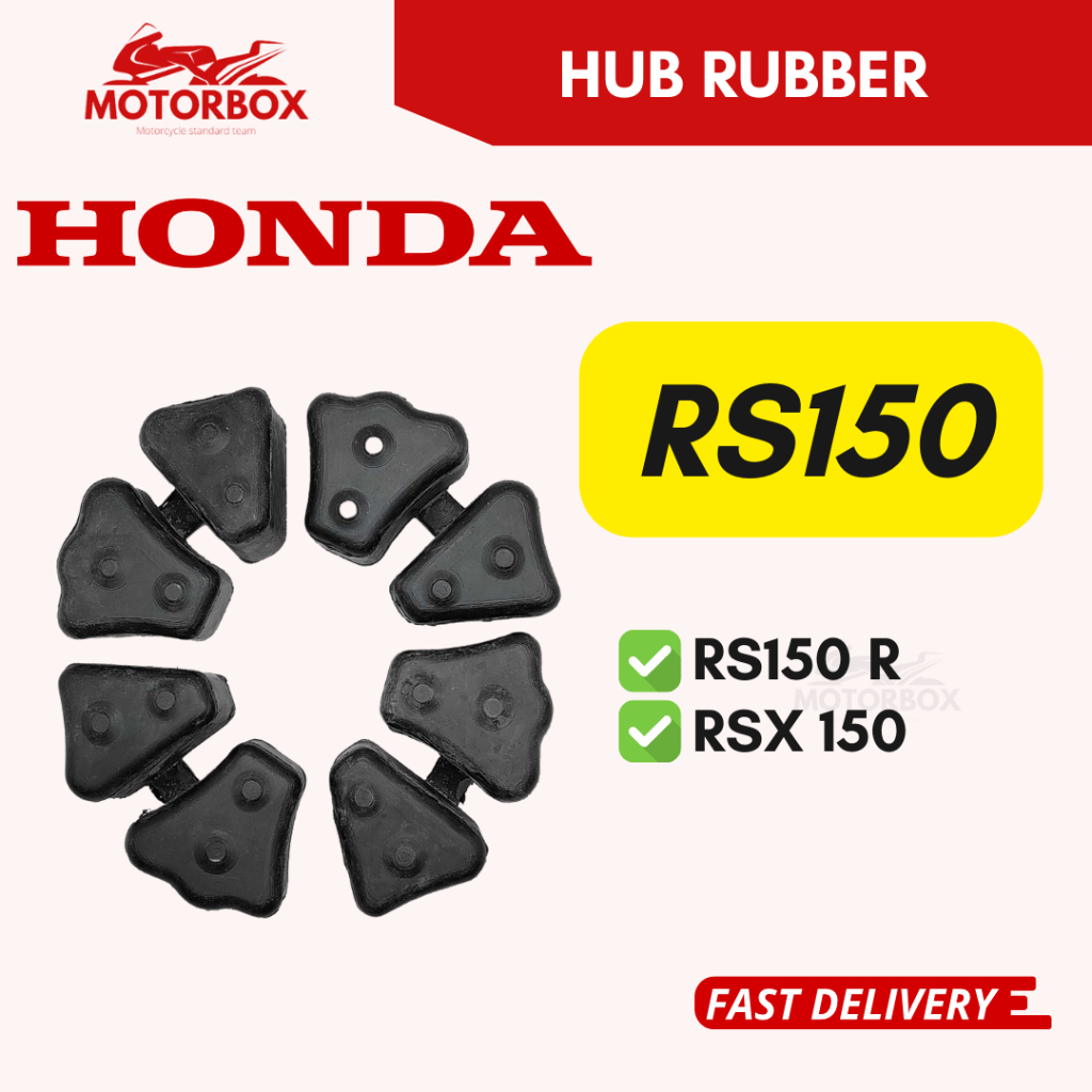 RS150 HUB RUBBER SET - RS150R RS150 R RSX RS X RS-X 150 SPROCKET HUB ...