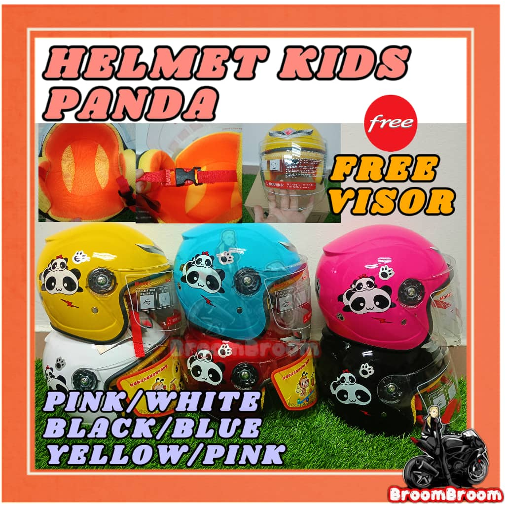 NEW STOCK!! HELMET BUDAK KIDS HELMET MOTORCYCLE CHIDREN SECURITY ...