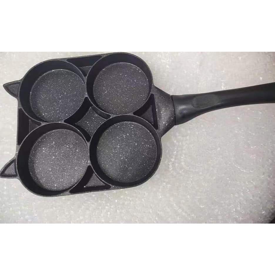 K2493 鸡蛋汉堡四孔平底锅 / K2493 Egg Burger Four-hole Pan / K2493 Burger Telur ...
