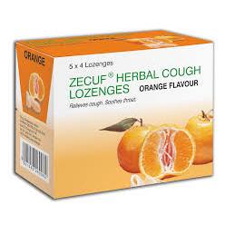 ZECUF HERBAL COUGH LOZENGES (UBAT SAKIT TEKAK) ORANGE | Shopee Malaysia