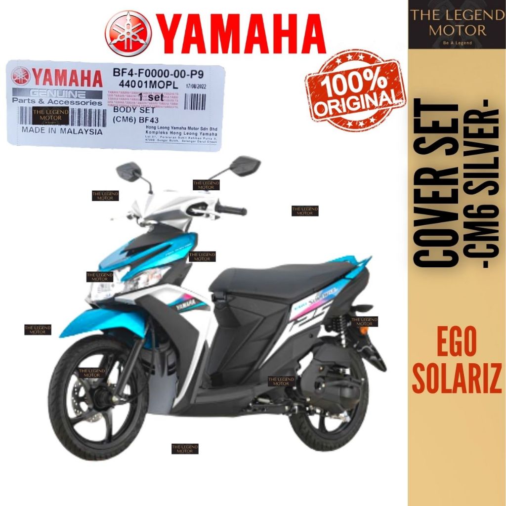 EGO SOLARIZ SOLARIS Coverset Caver Cover Set Kaver Body Blue Purple ...