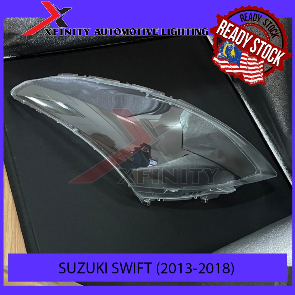 SUZUKI SWIFT 13 14 15 16 17 18 HEADLAMP COVER HEADLIGHT COVER HEADLAMP LENS HEADLIGHT LENS Shopee Malaysia