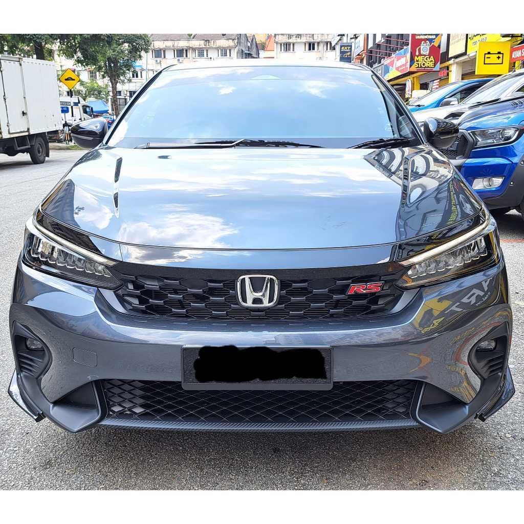 HONDA CITY NEW FACELIFT 2023 RS FRONT GRILL MATERIAL ABS OEM 1:1 100% PERFECT FITTING PLUG AND ...