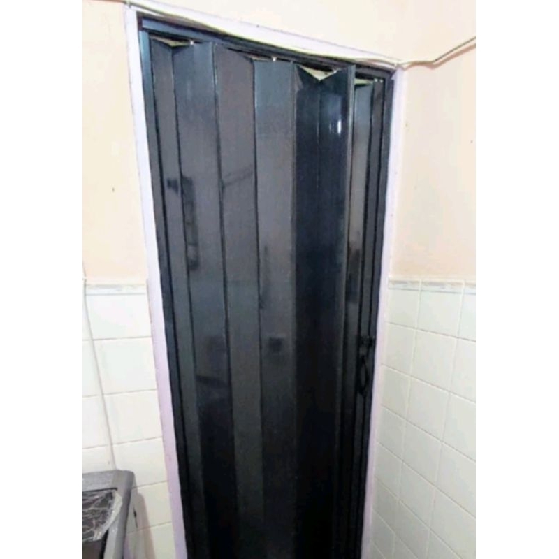 LS GEMILANG AMAN MALAYSIA TOILET DOOR Folding door pintu jamban Room ...