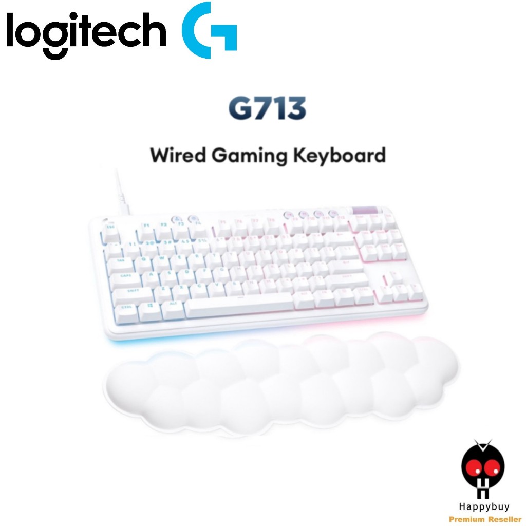 Logitech G713 Wired Mechanical Gaming Keyboard with LIGHTSYNC RGB ...