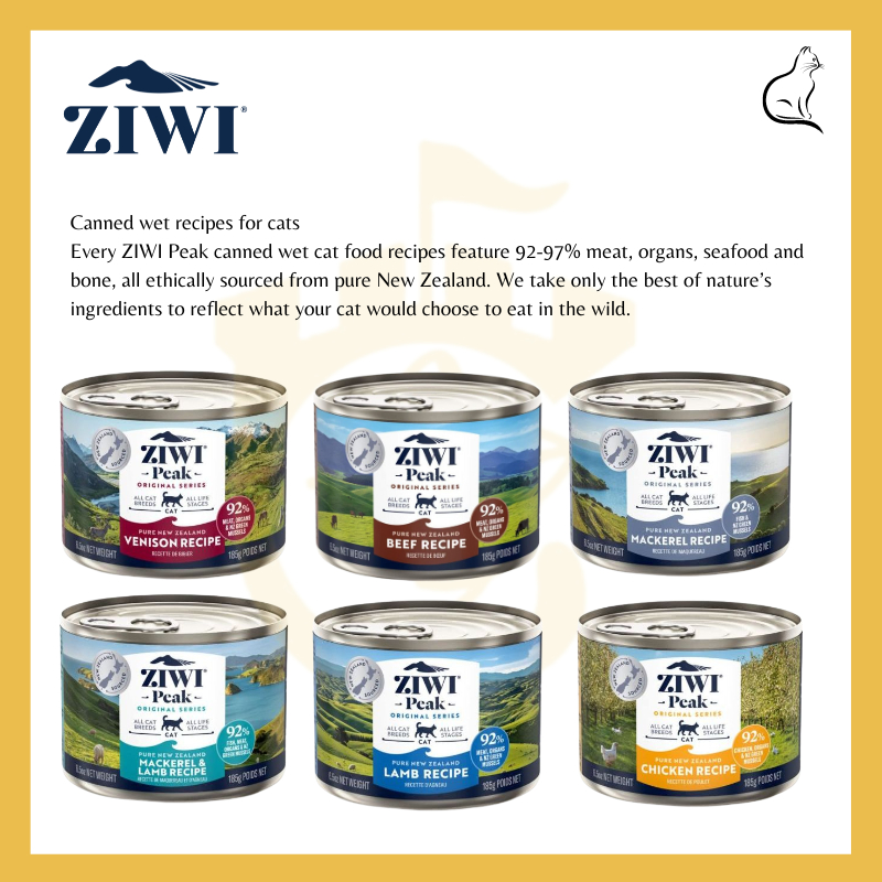 Ziwi Peak 185G / New Zealand/ Cat Canned Food/Cat Food/Wet Food/Grain Free/Kitten | Shopee Malaysia