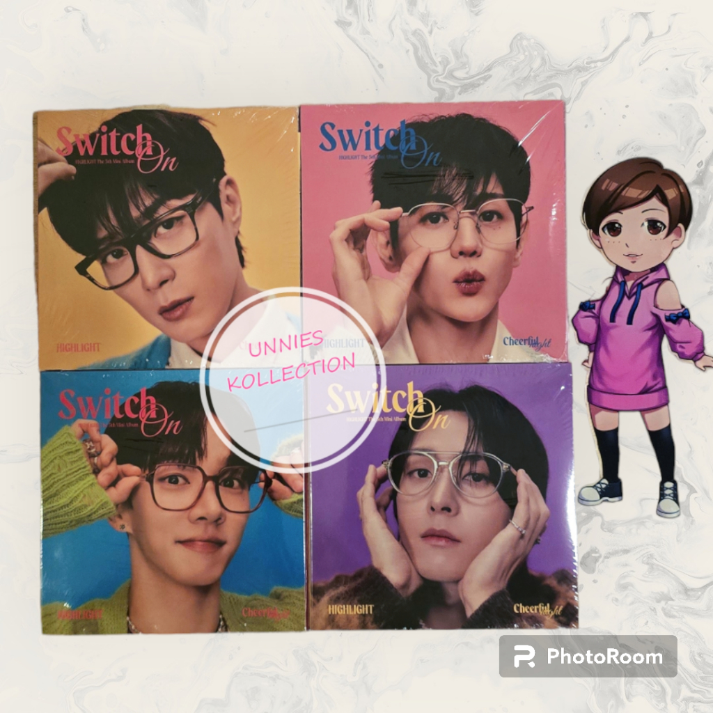 🔥READY STOCK🔥 Highlight - 5th mini album [Switch On] - ALBUM / DIGIPAK ...