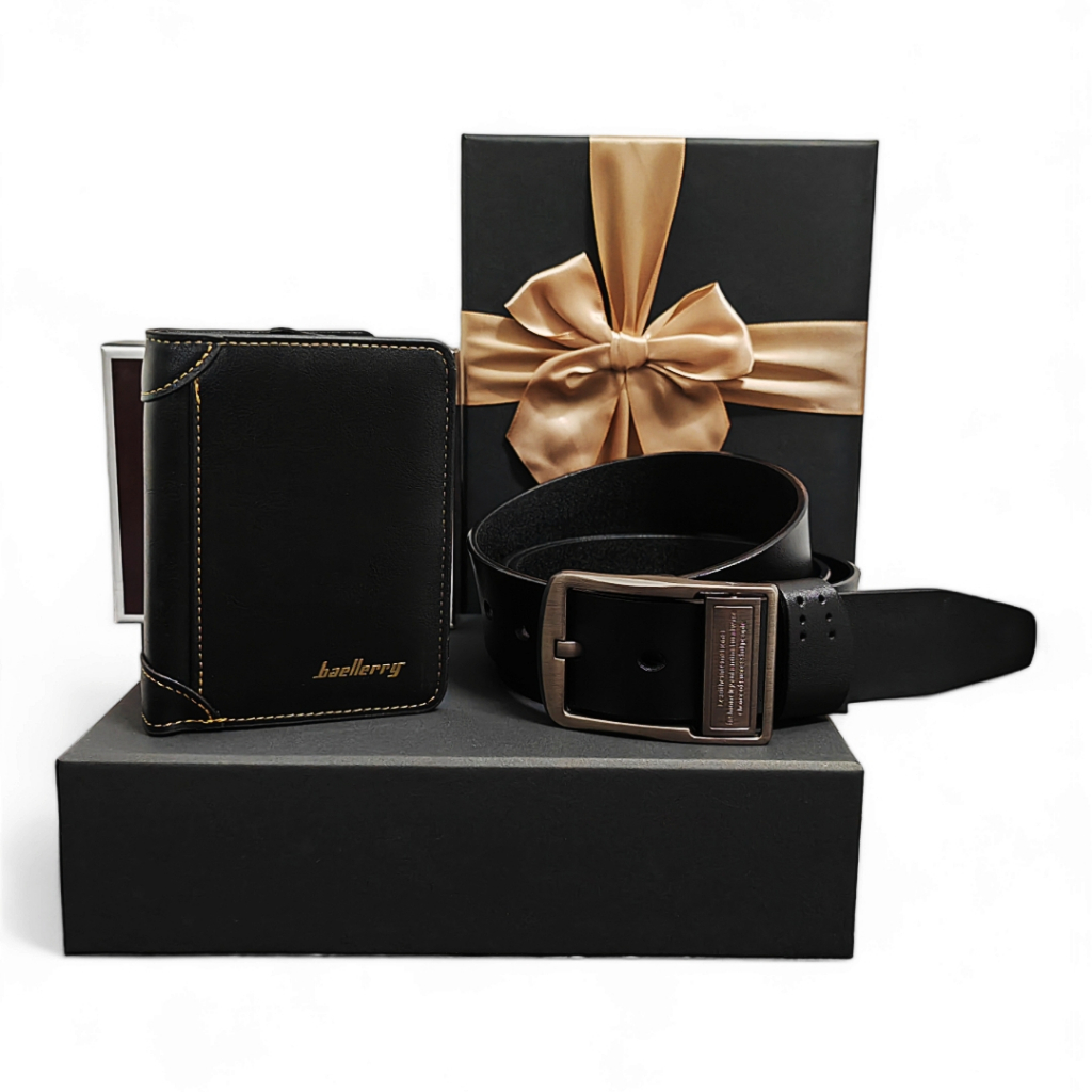 Gift Set Wallet And Belt / Beg Duit Lelaki Hadian Lelaki / Men Wallet ...