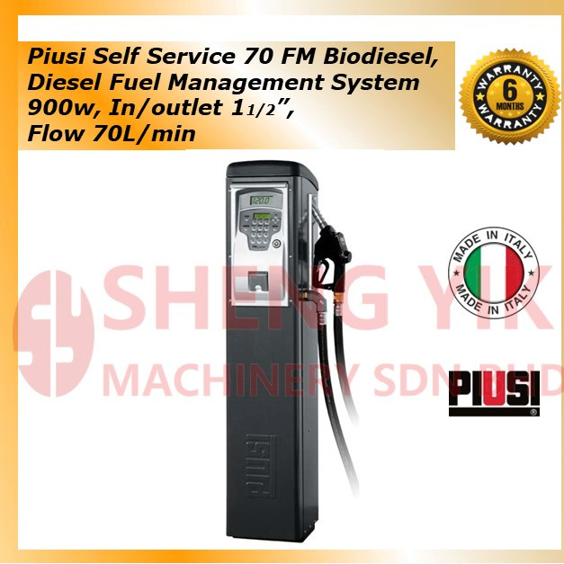 Shengyik Piusi Self Service 70 FM Biodiesel, Diesel Fuel Management ...