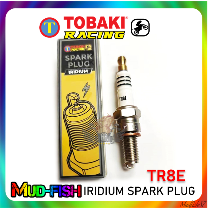 TOBAKI RACING IRIDIUM SPARK PLUG FOR YAMAHA Y15ZR Y16ZR FZ150 BELANG ...